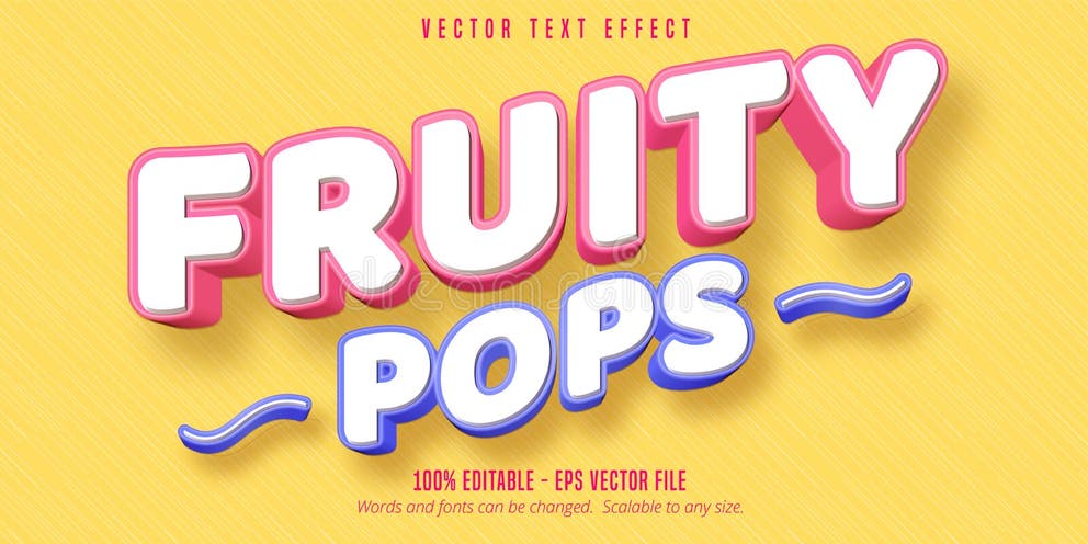 Fruity Font Stock Illustrations – 2,294 Fruity Font Stock Illustrations ...