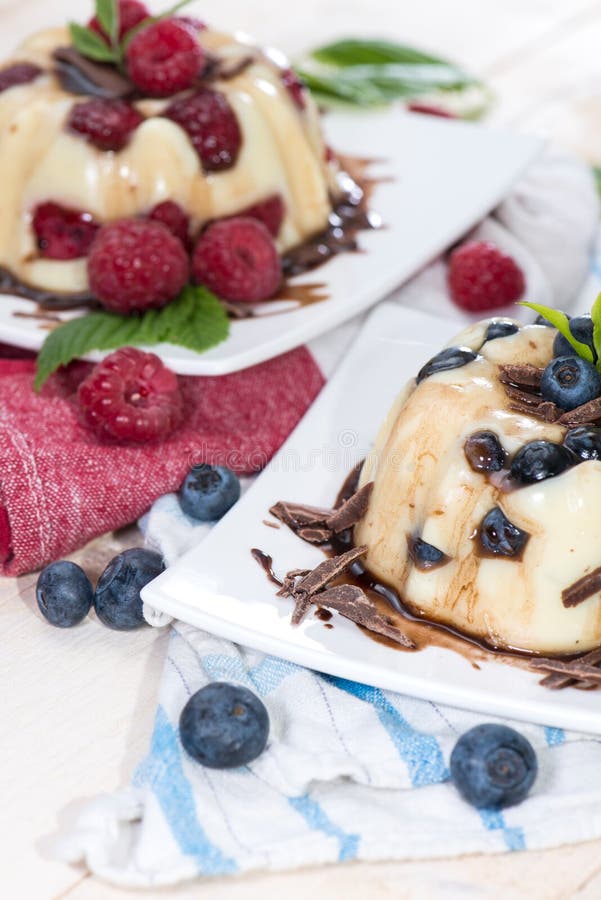 Fruity Pudding stock photo. Image of cream, ingredient - 30954256