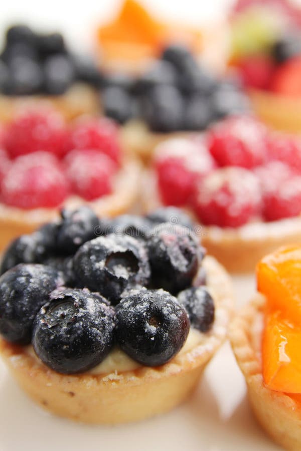 Fruity tarts stock image. Image of juicy, peach, delicious - 27357405