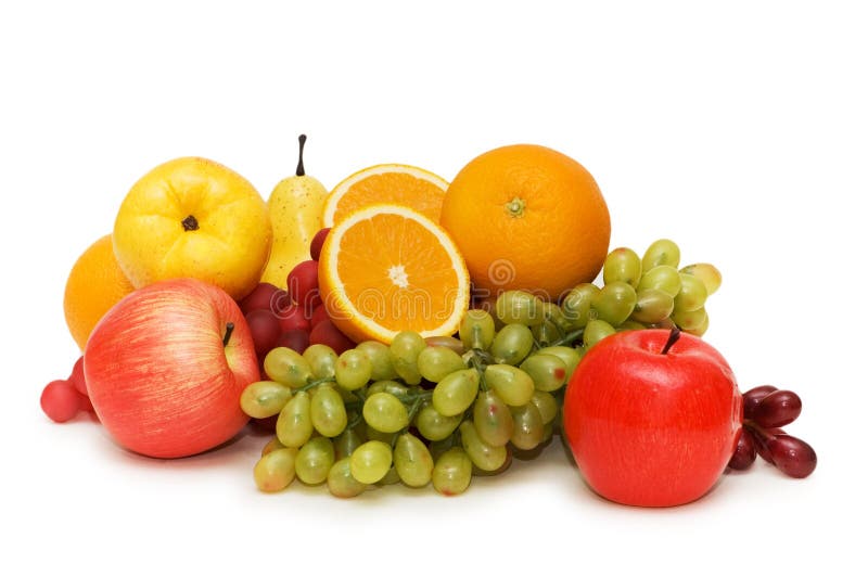 Frukter Ställde in Olika Grönsaker Arkivfoto - Bild av bär, modell ...