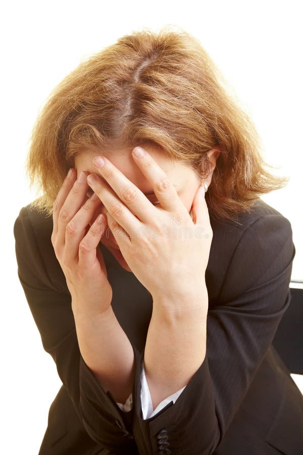 Scared young woman stock image. Image of abusive, hostile - 18302979