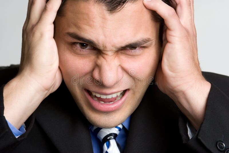 Frustrated Businessman stock image. Image of executive - 13174663