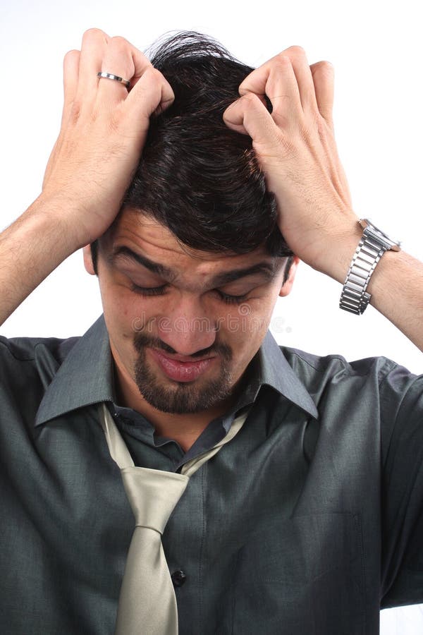 Frustrated Businessman stock image. Image of executive - 13995241