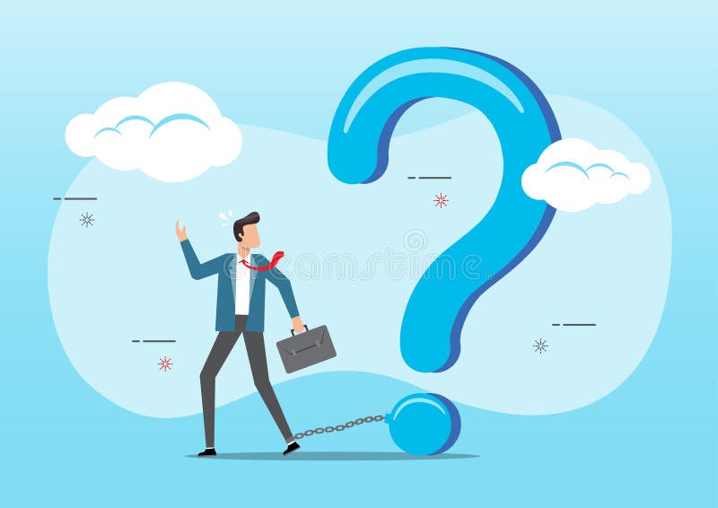 Frustrated Question Mark Stock Illustrations – 437 Frustrated Question ...