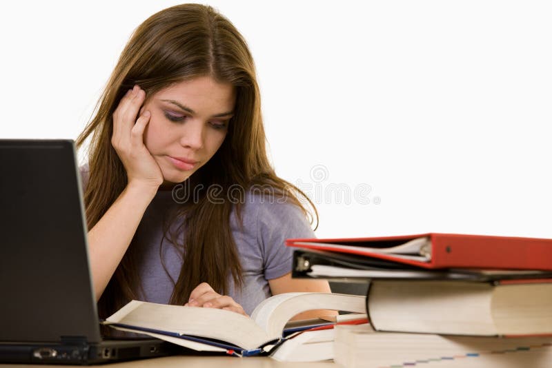 Frustrated college student stock photo. Image of college - 7784110