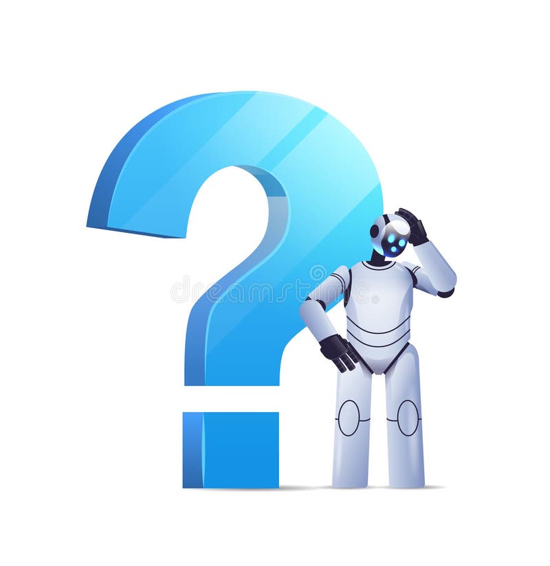Robot Question Mark Stock Illustrations – 564 Robot Question Mark Stock ...