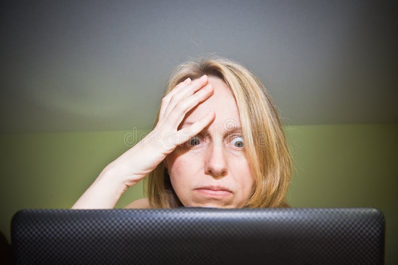 Frustrated with Technology stock image. Image of bugeyes - 31397097