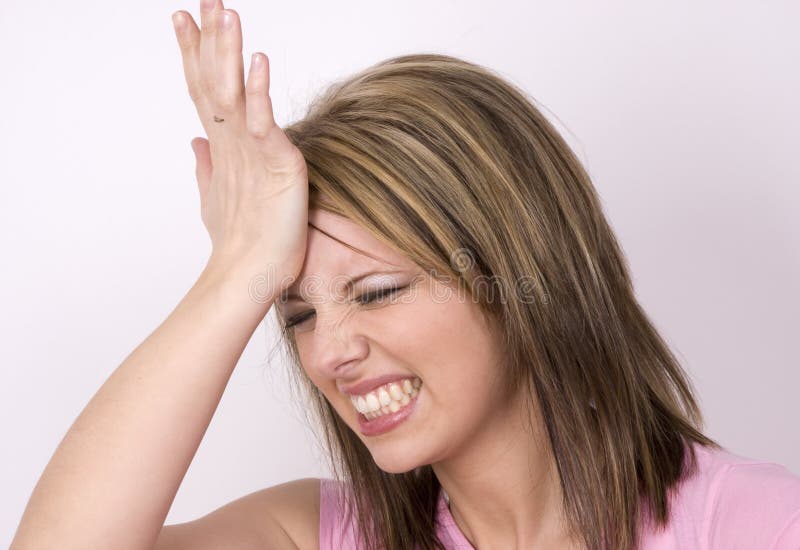 Frustratie stock afbeelding. Image of palm, achtergrond - 4837199