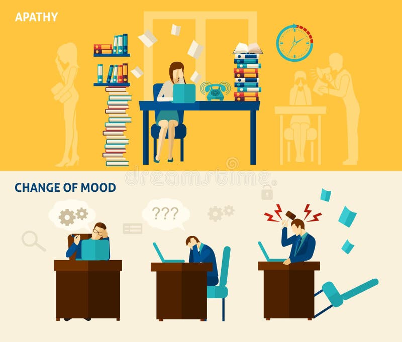 Frustration Banner Set stock vector. Illustration of layout - 209621677