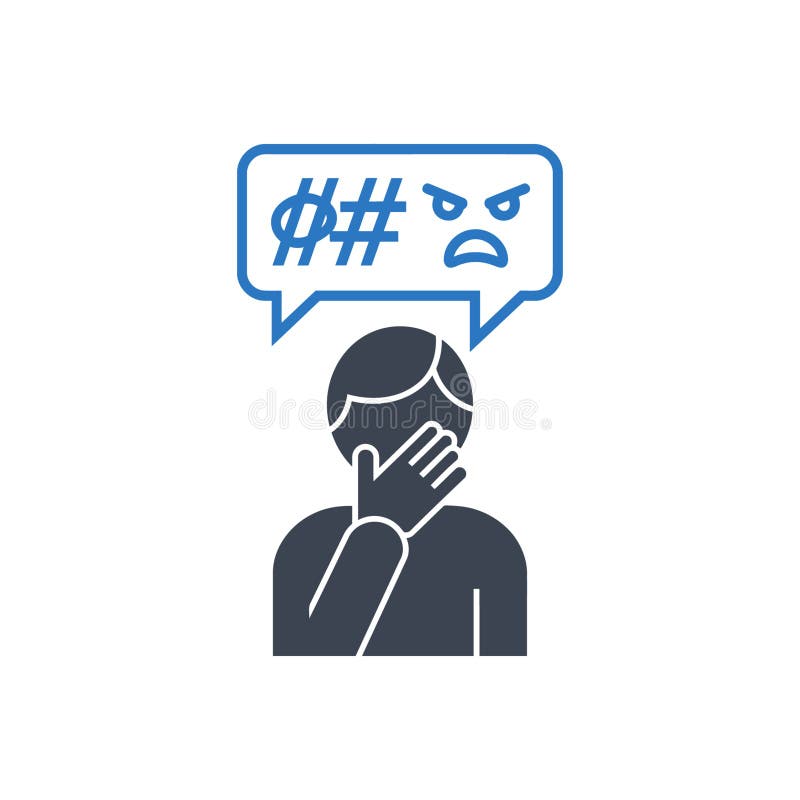 Frustration Expression Icon Stock Vector - Illustration of anger ...