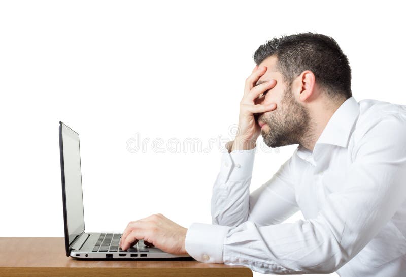 Frustration at work stock photo. Image of manager, disappointment ...