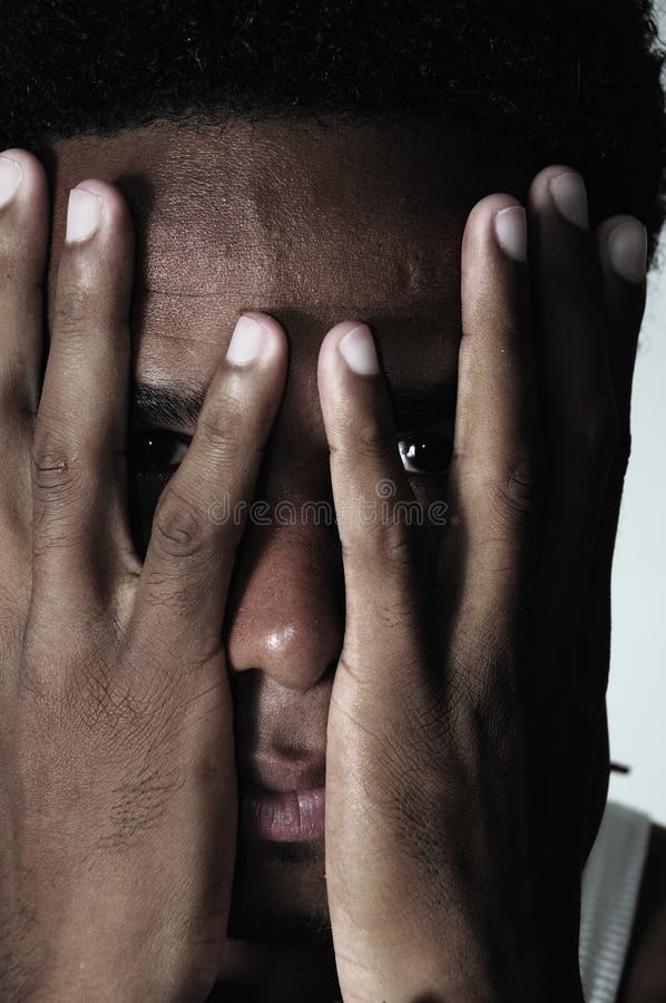 Frustrerad man fotografering för bildbyråer. Bild av missn - 11610905