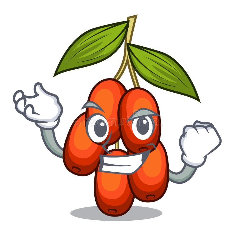 Fruta Acertada De La Azufaifa Aislada Con La Historieta Ilustración del ...