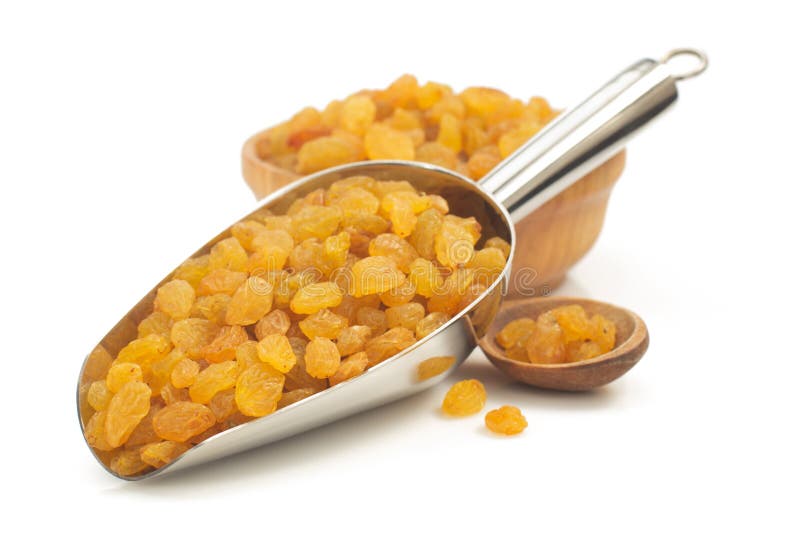 Fruta De Las Pasas En El Fondo Blanco Foto de archivo - Imagen de ...