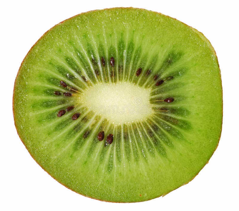Kiwi Isolado Sobre Fundo Branco Foto de Stock - Imagem de sair, flora ...