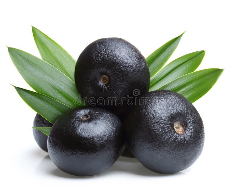 Fruta El Amazonas De Acai En El Cuenco Foto de archivo - Imagen de ...