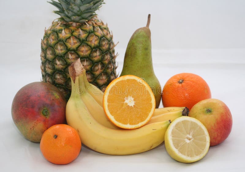 Fruta mezclada foto de archivo. Imagen de naranjas, producto - 4201000