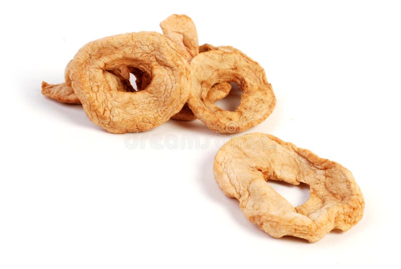 Fruta seca de la manzana foto de archivo. Imagen de comer - 26720924