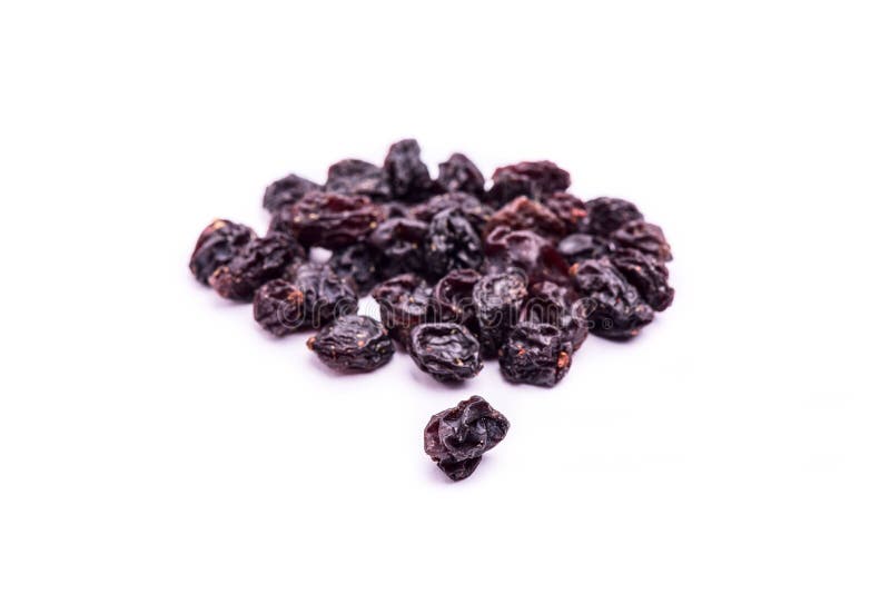 Fruta Secada De Las Pasas De Corinto Aislada Imagen de archivo - Imagen ...