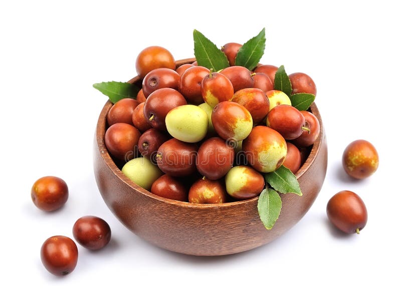 Frutas De La Azufaifa O Ciruelo Indio Foto de archivo - Imagen de fruta ...