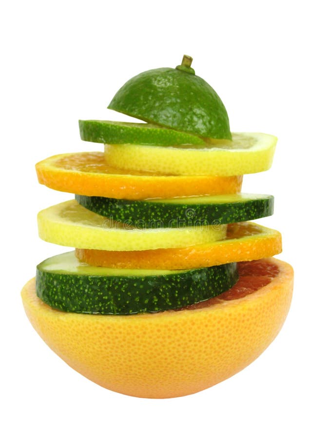 Frutas misturadas foto de stock. Imagem de isolado, delicioso - 2508166