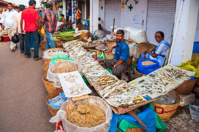 Fruts, Vegetables at Market, India Editorial Photo - Image of local ...