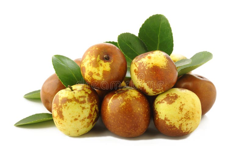 Frutti Cinesi Delle Giuggiole Fotografia Stock - Immagine di giuggiola ...