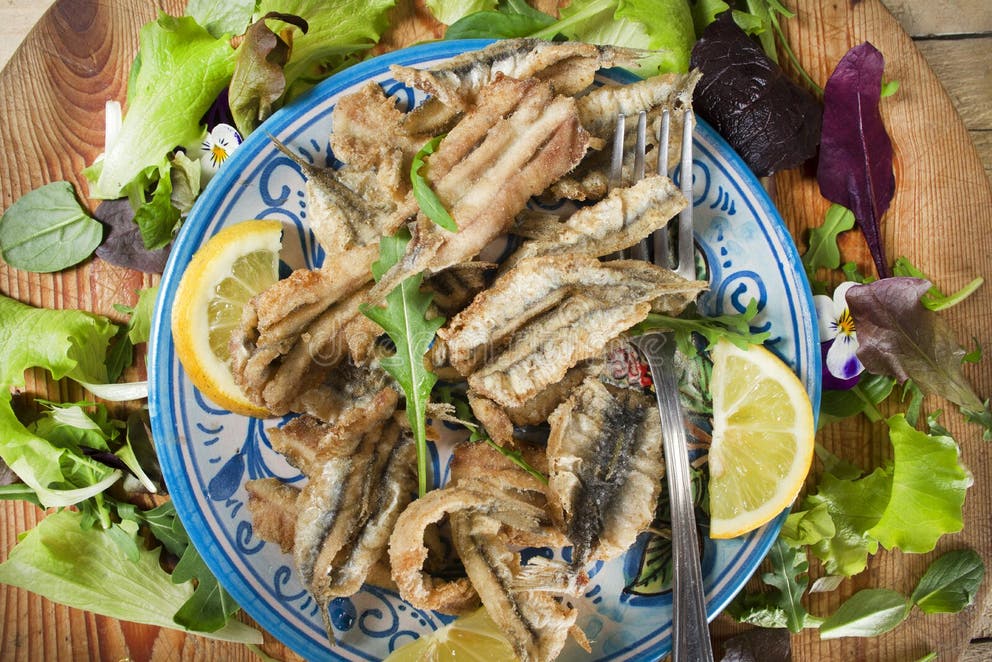 Fry of blue fish stock image. Image of dish, omega, seafood - 110024251