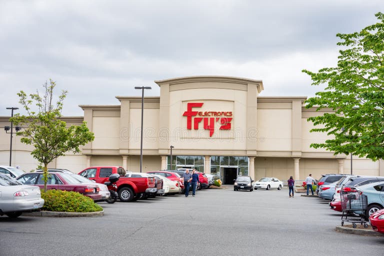 Fry S Electronics Store Entrance Editorial Stock Photo - Image of ...