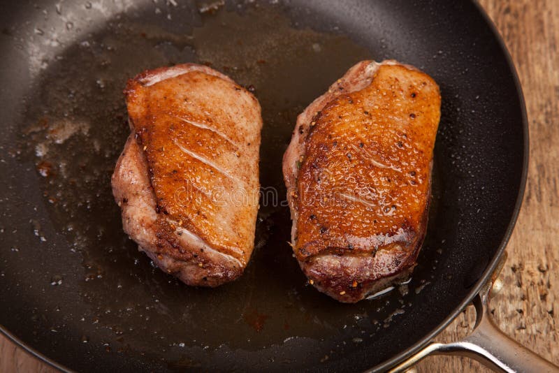 Fryed duck breast stock photo. Image of eating, breast - 45069584