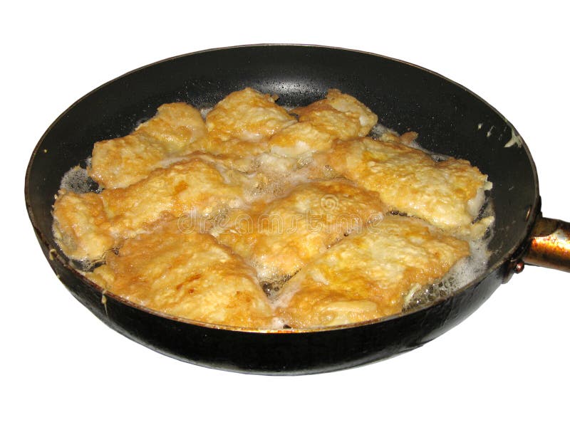 Frying fish fillet stock photo. Image of fresh, baked - 138258254