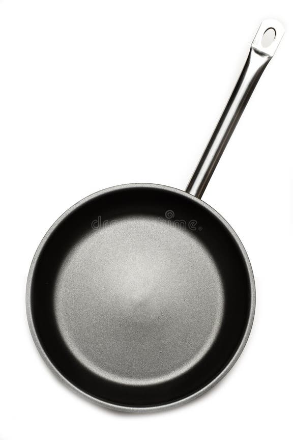A Frying Pan in Cut Out View Stock Image - Image of frying, kitchenware ...