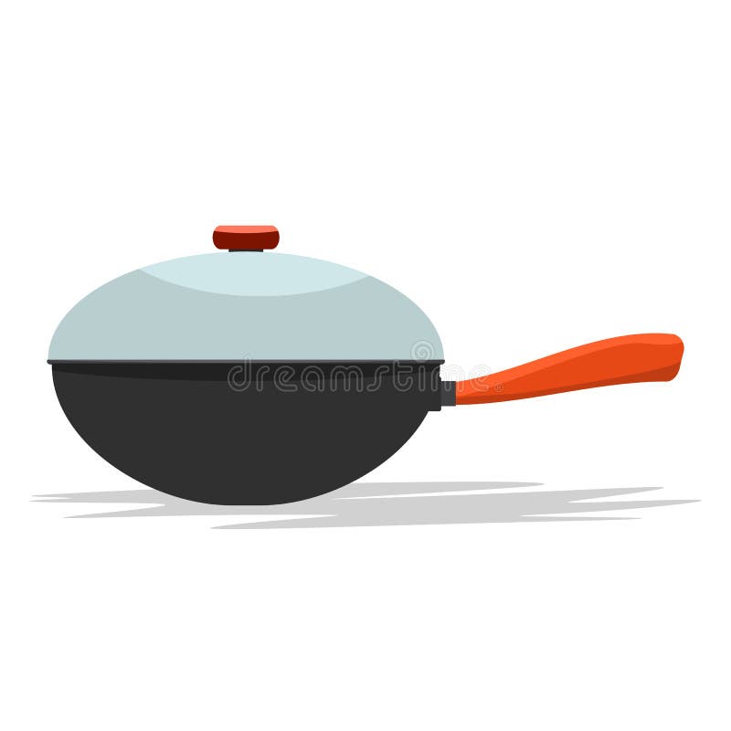 Side View Frying Pan Stock Illustrations – 174 Side View Frying Pan ...