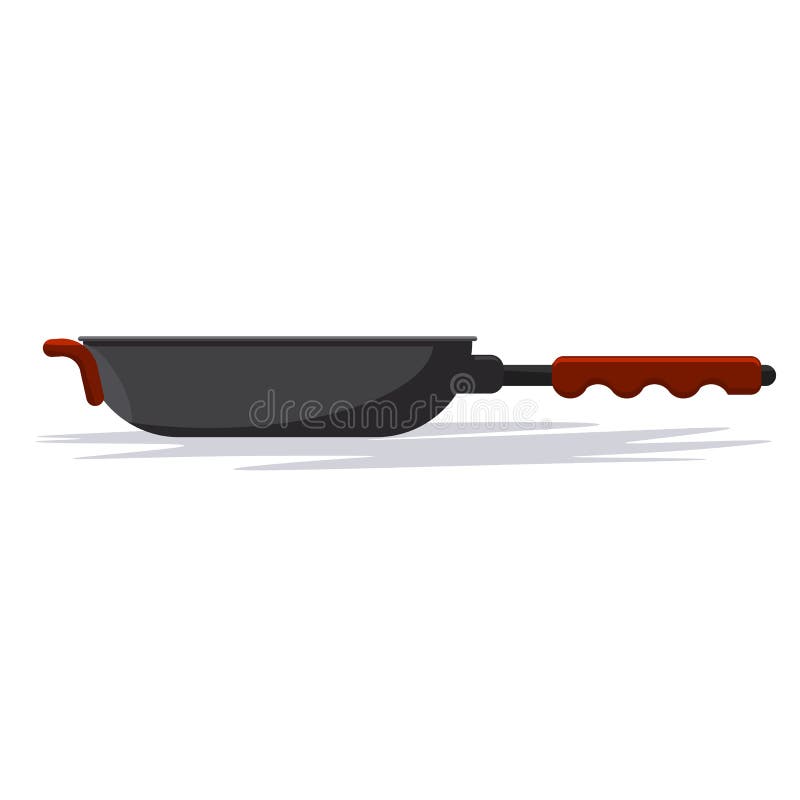 Side View Frying Pan Stock Illustrations – 174 Side View Frying Pan ...