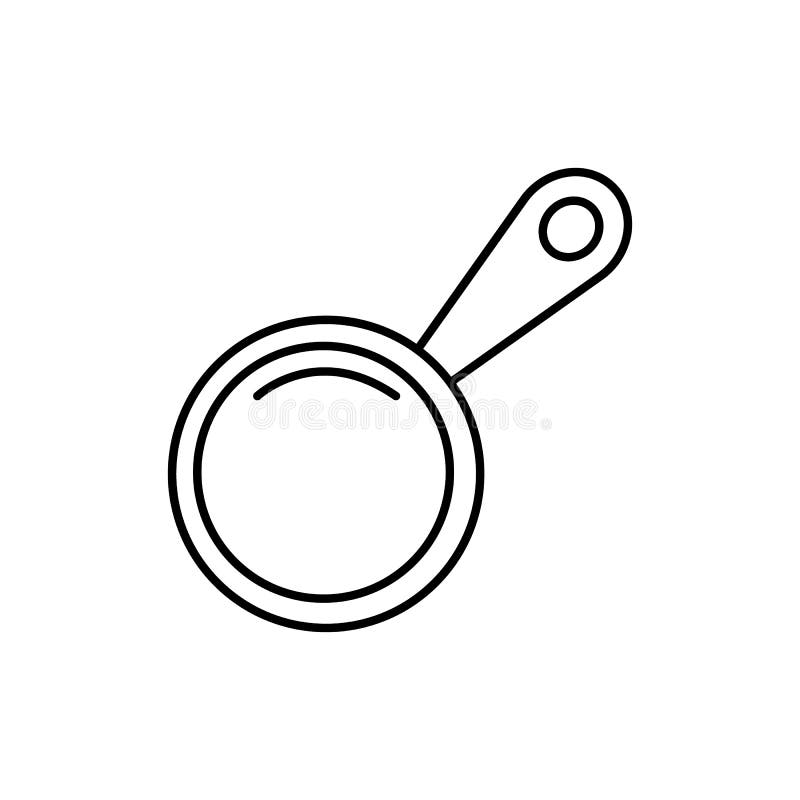 Frying Pan Icon Element of Kitchen Icon for Mobile Concept and Web Apps ...