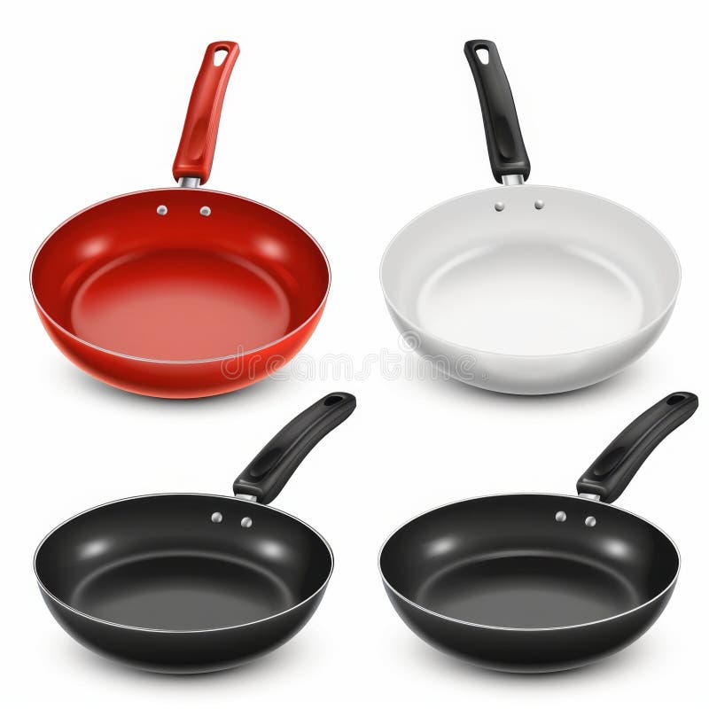 Frying Pan Icon, Empty Nonstick Cookware Sign, Non Stick Symbol Skillet ... Frying Pan Icon, Empty Nonstick Cookware Sign, Non Stick Symbol Skillet ...
