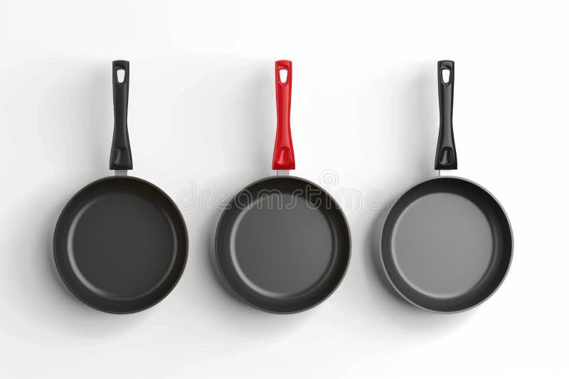 Frying Pan Icon, Empty Nonstick Cookware Sign, Non Stick Symbol Skillet ... Frying Pan Icon, Empty Nonstick Cookware Sign, Non Stick Symbol Skillet ...