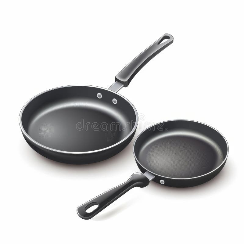 Frying Pan Icon, Empty Nonstick Cookware Sign, Non Stick Symbol Skillet ... Frying Pan Icon, Empty Nonstick Cookware Sign, Non Stick Symbol Skillet ...