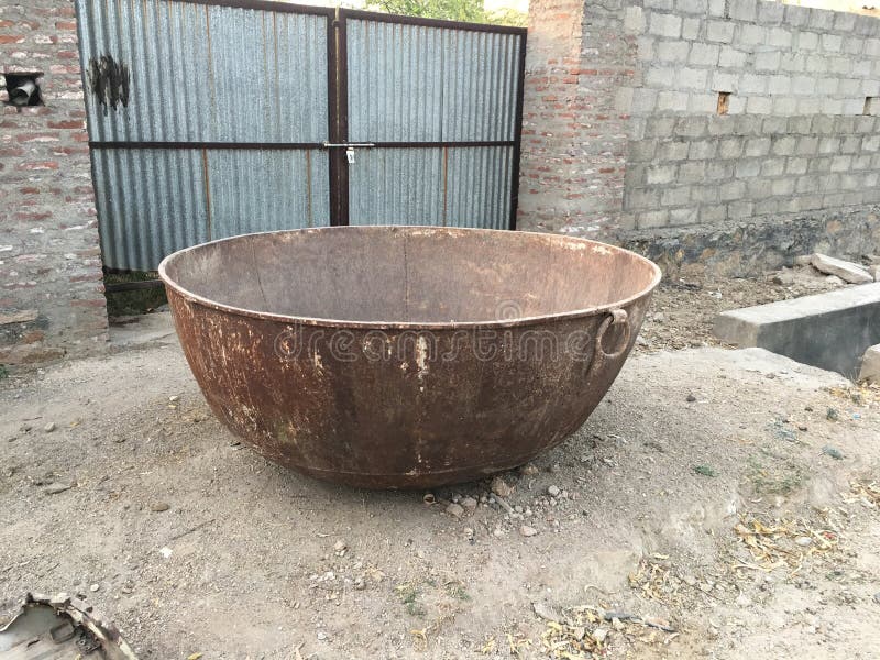 Frying pan stock image. Image of empty, utensil, steel - 87611101