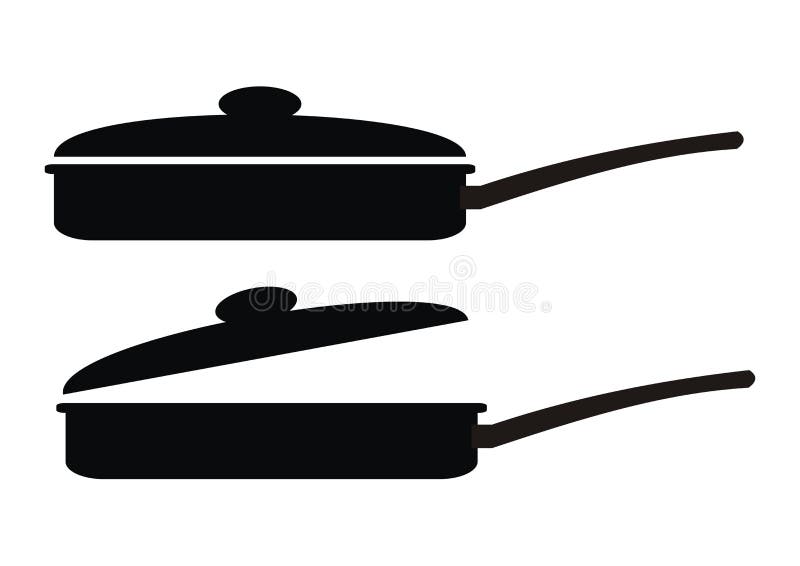 Pan Black And White Clipart