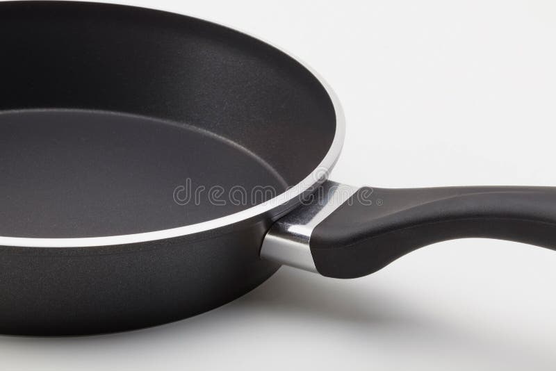Frying pan stock image. Image of housewife, coating, closeup - 71452121