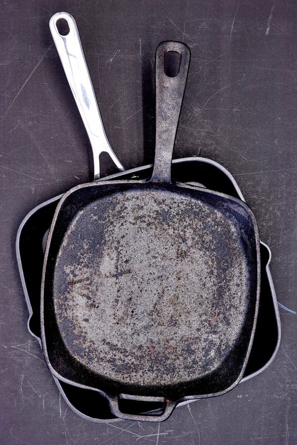 Frying Pan Skillet stock image. Image of dish, shiny - 105212365
