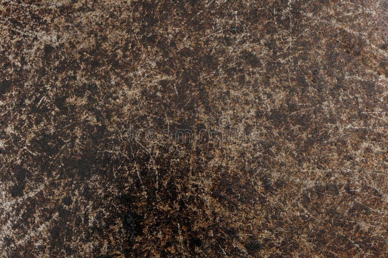 Frying Pan Texture. the Surface of Old Cooking Pan, Closeup Stock Image ...