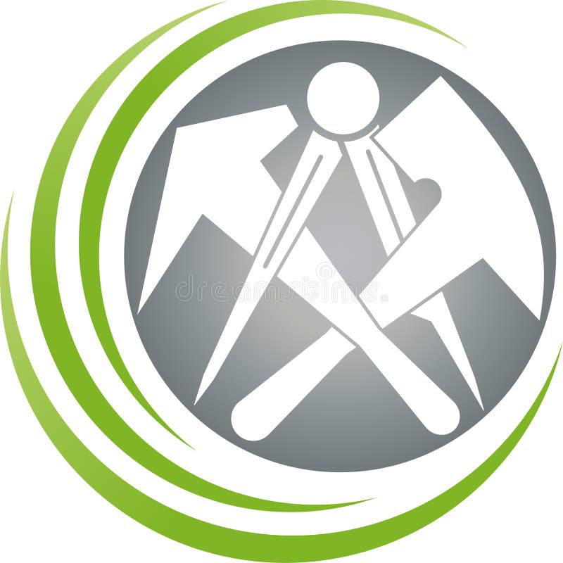 Roofing Tools and Circle, Tools and Roofer Logo Stock Vector ...