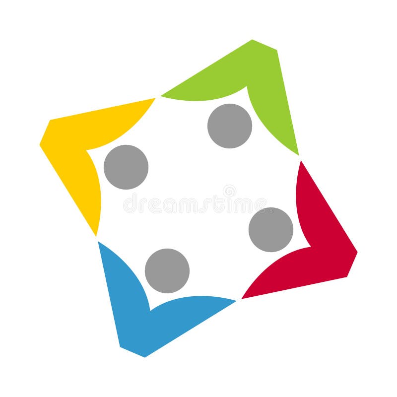 Four People, People Together Logo, Doctor, Kindergarten, Team, Family ...