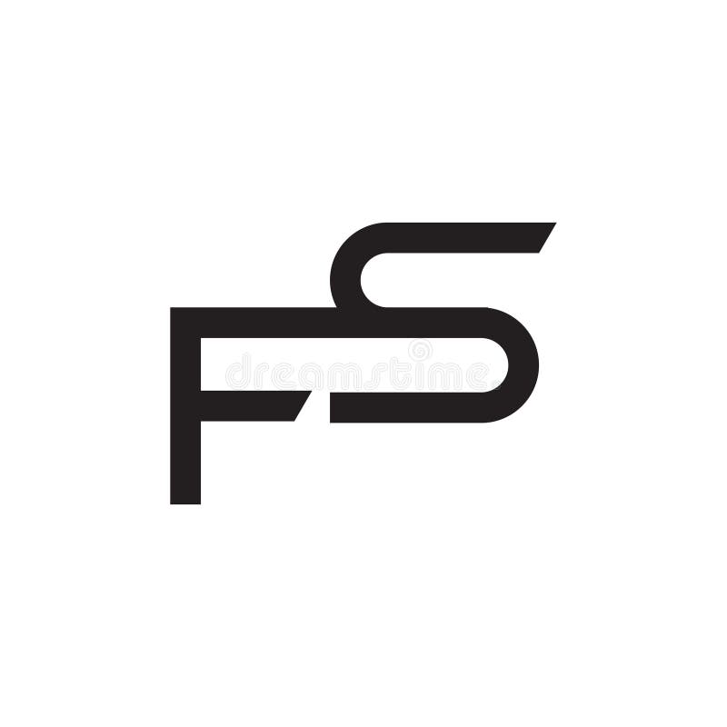 Fs Initial Letter Vector Logo Icon Stock Vector - Illustration of ...