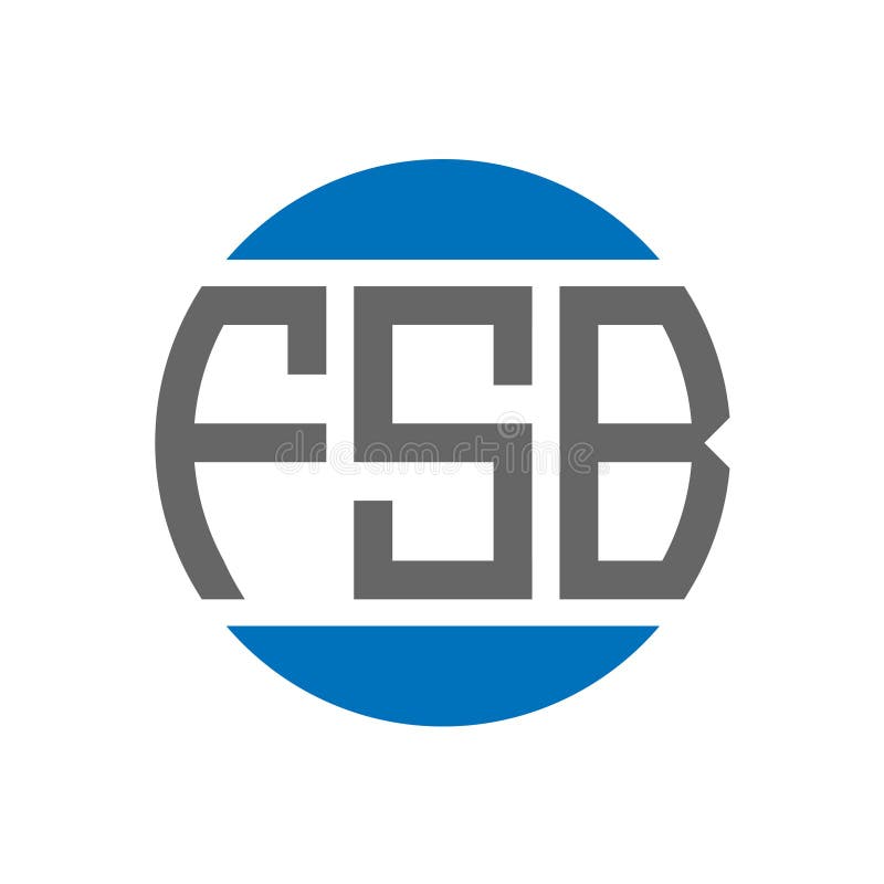 FSB Letter Logo Design on White Background. FSB Creative Initials ...