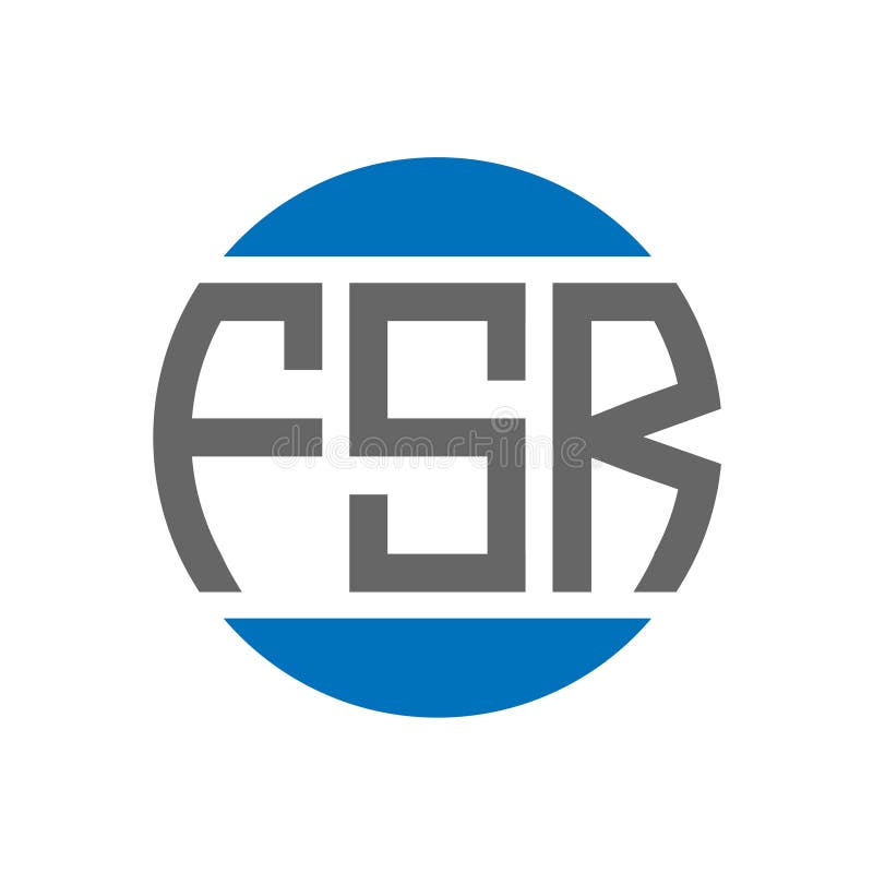 FSR Letter Logo Design on White Background. FSR Creative Initials ...