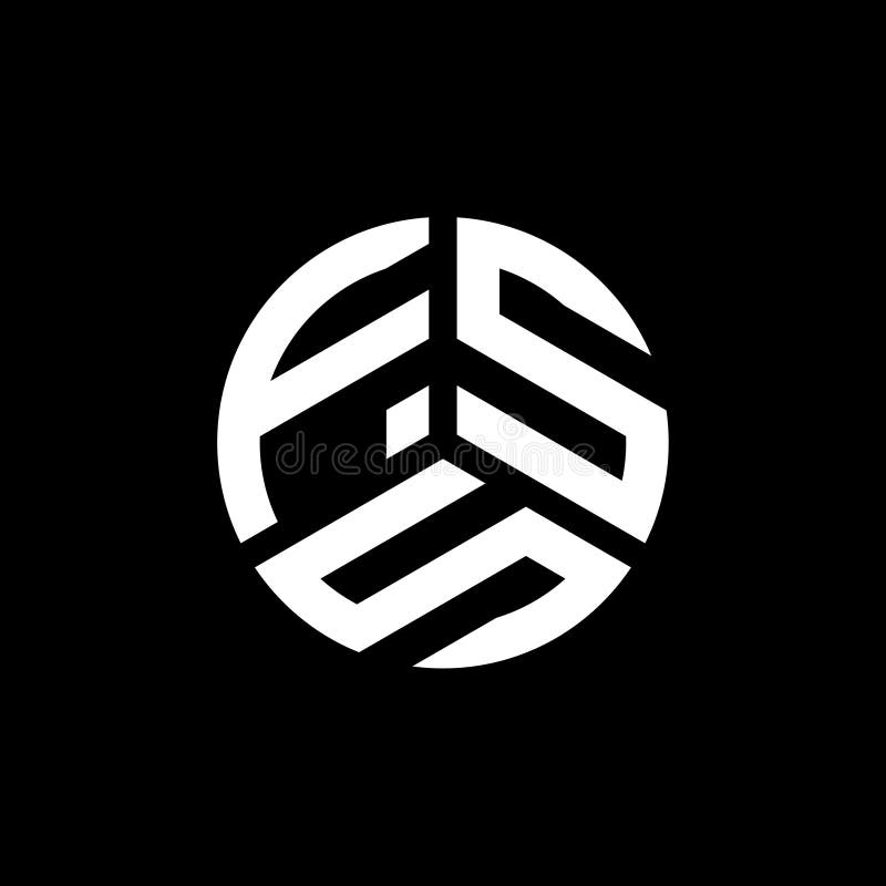 FSS Letter Logo Design on White Background. FSS Creative Initials ...