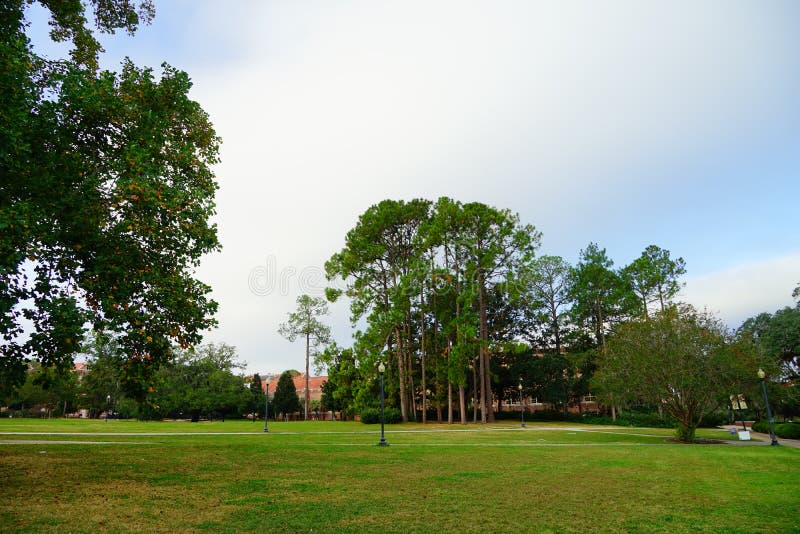 FSU campus landscape editorial stock photo. Image of green - 103738988